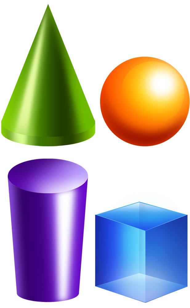 Solid Shapes Clipart Clipground