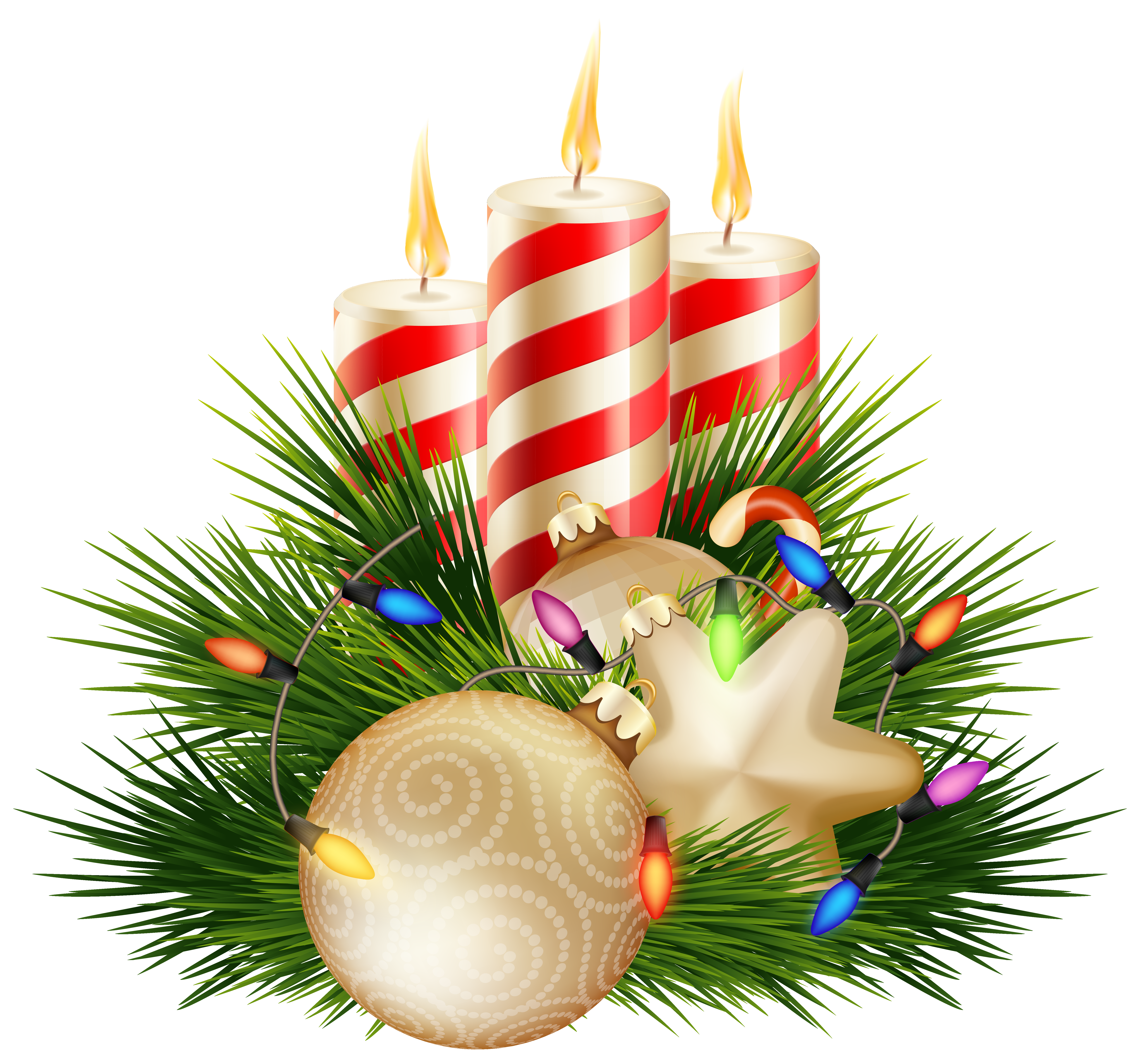 Christmas Candles Clipart 20 Free Cliparts Download Images On 