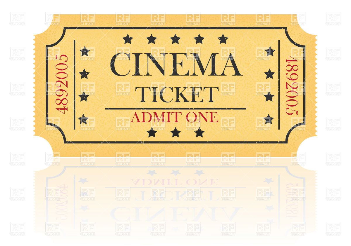 Clipart Theatre Ticket Clipground