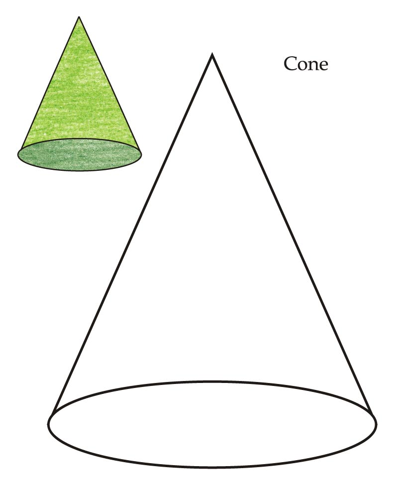 Cone Shape Clipart Clipground