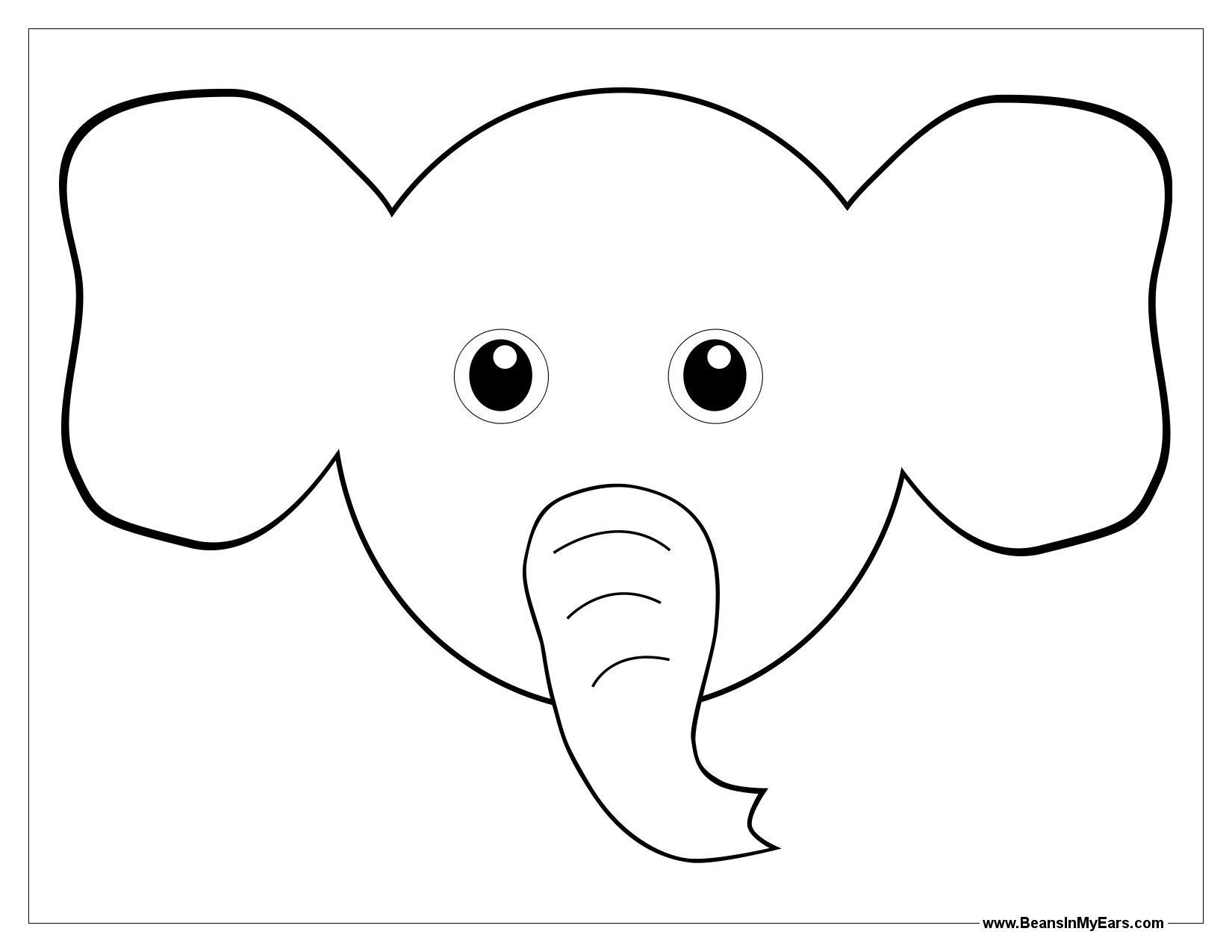 Elephant Ears Clipart Clipground