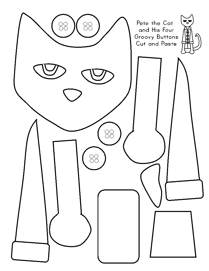 Pete The Cat Eyes Clipart Clipground