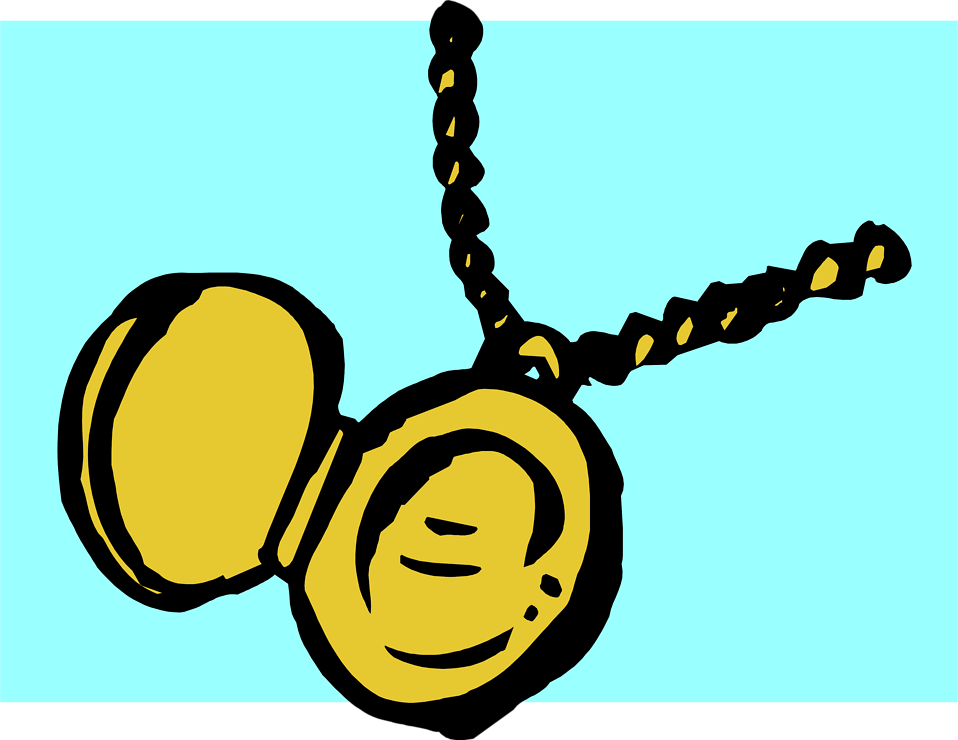 Simple Locket Clipart Clipground