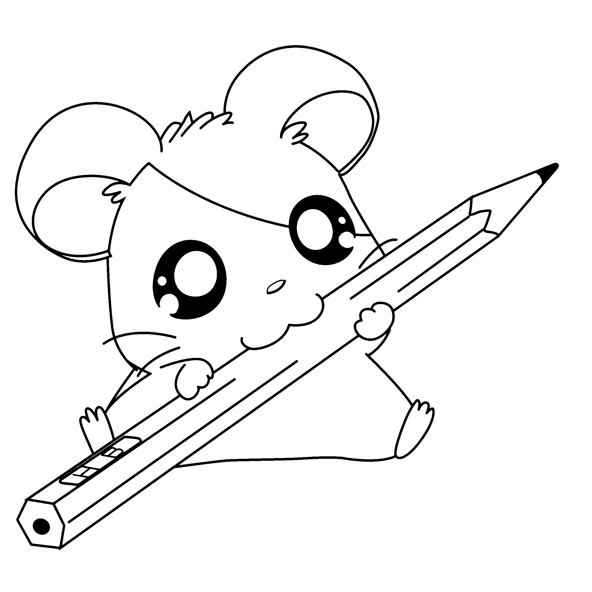 Adorable Animals Clipart Coloring Pages Difficult To Color 20 Free 
