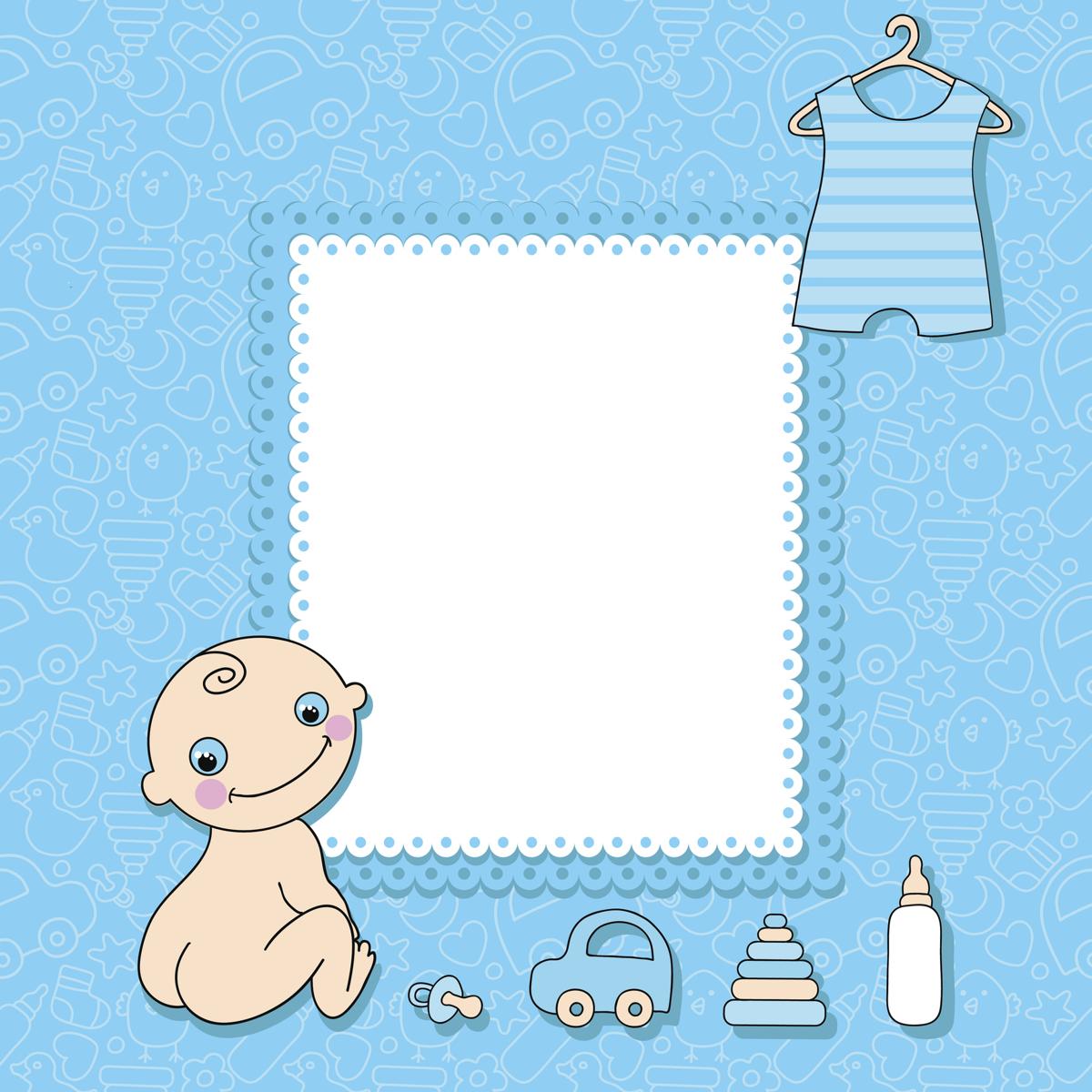 Baby Boy Birth Announcement Clipart 10 Free Cliparts Download Images 