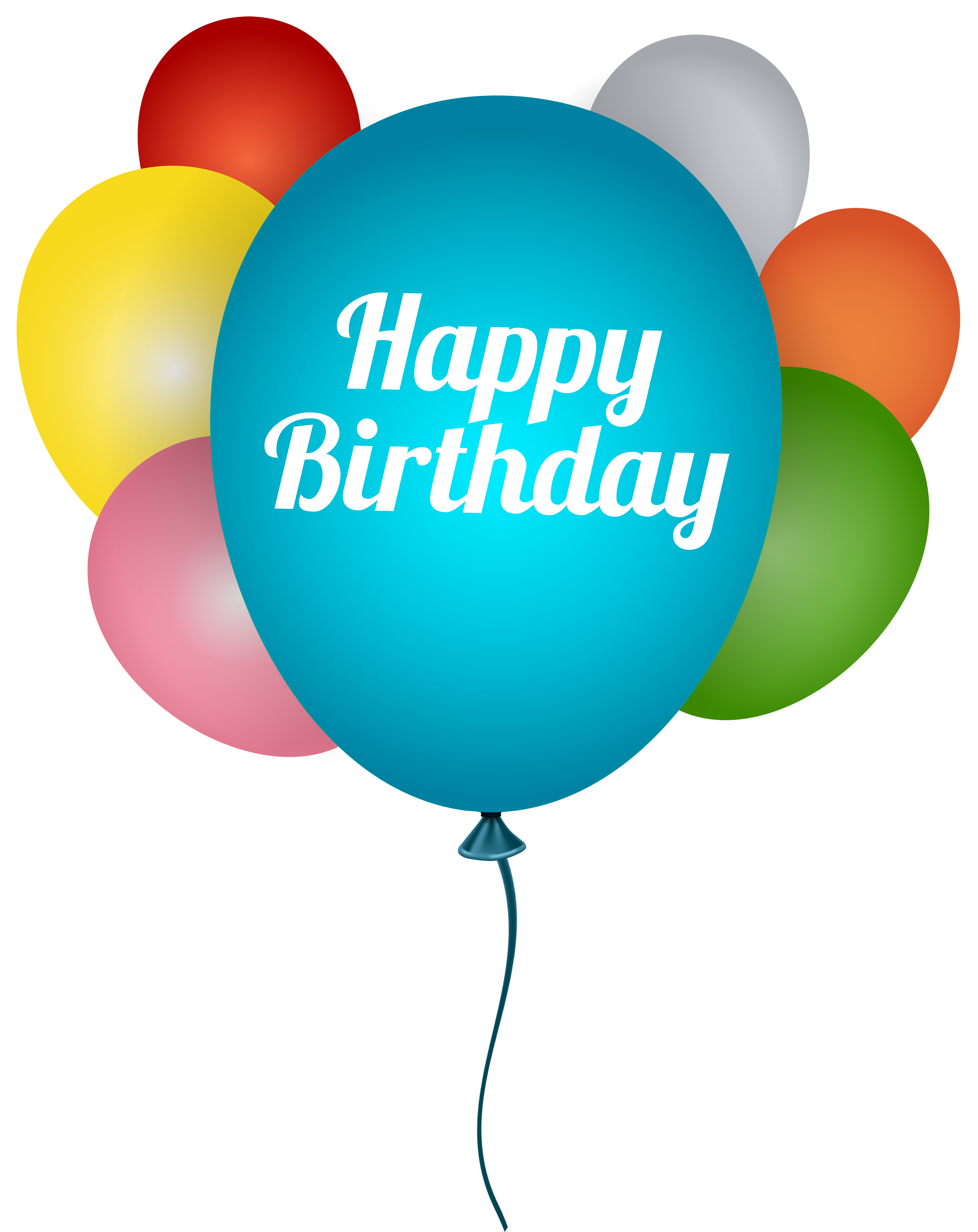 Happy Birthday Balloons Clipart Full Size Clipart 2682343 Pinclipart