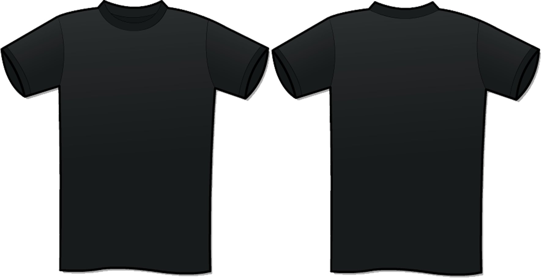 Black T Shirt Template Clipart 10 Free Cliparts Download Images On 