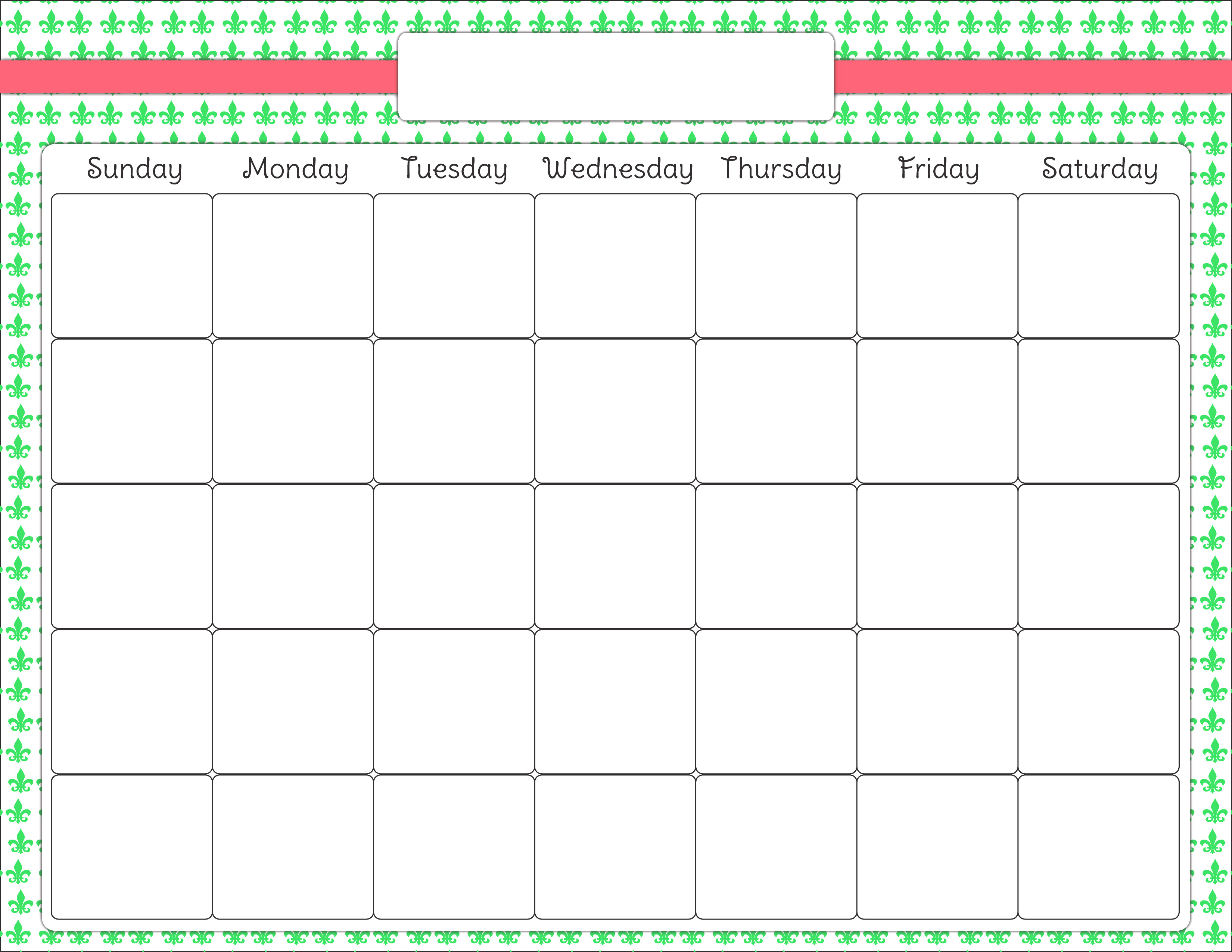 Blank Calendar Clip Art Images And Photos Finder