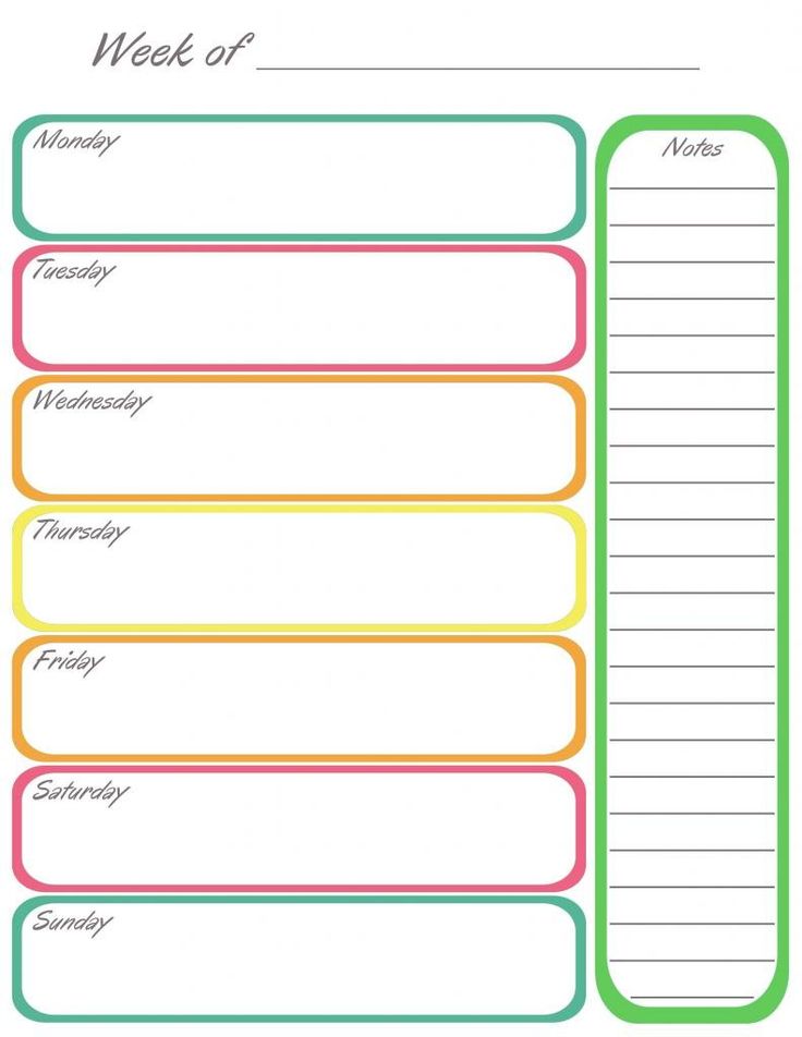 Blank Week Calendar Clipart 20 Free Cliparts Download Images On Clipground 2023