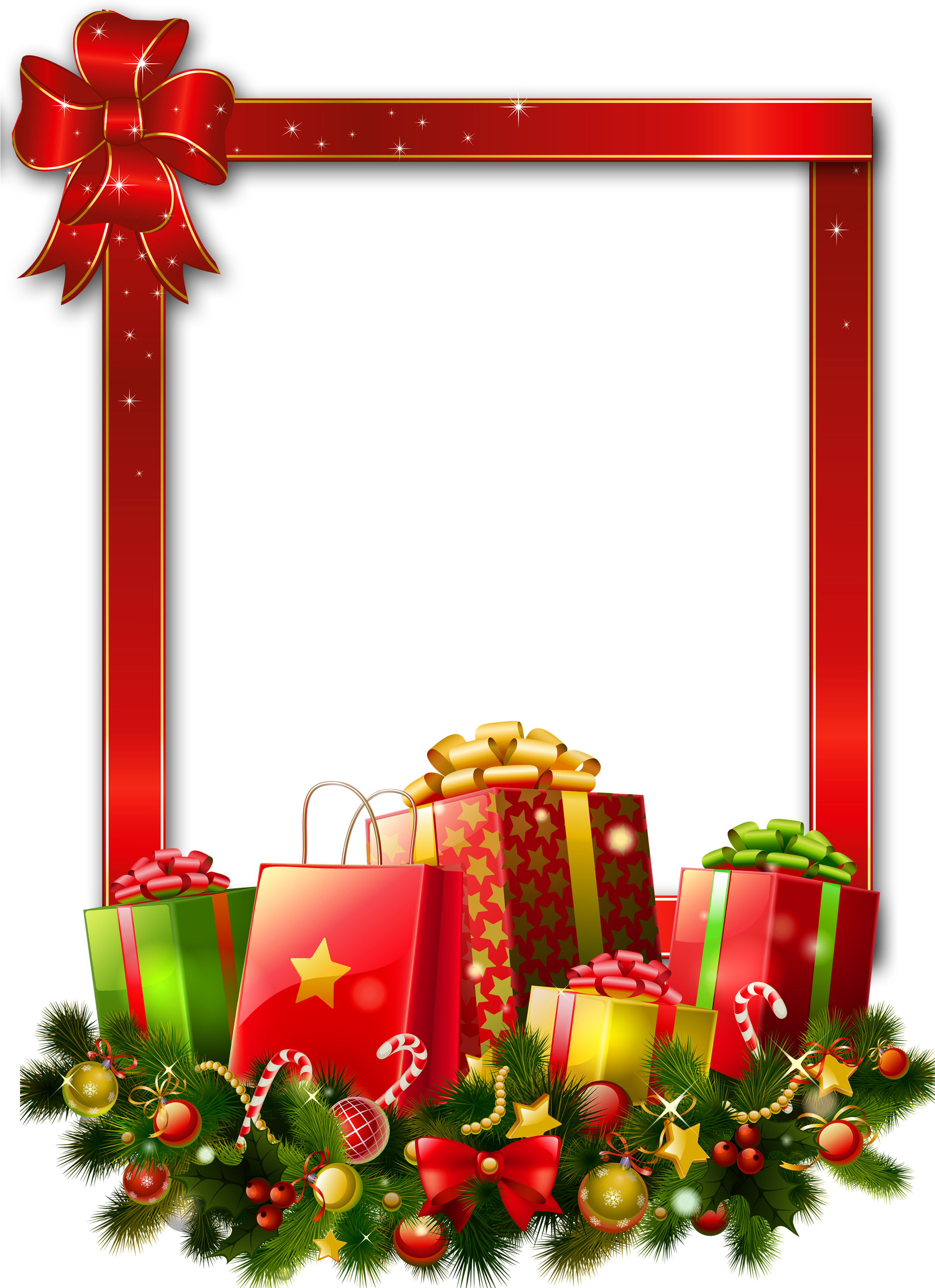 Printable Christmas Border