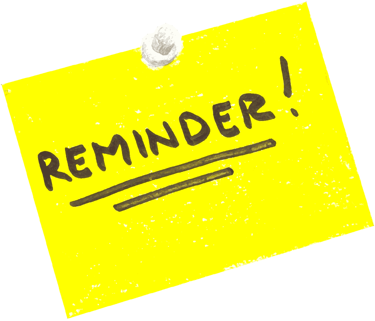 Clip Art Reminder 20 Free Cliparts Download Images On Clipground 2023