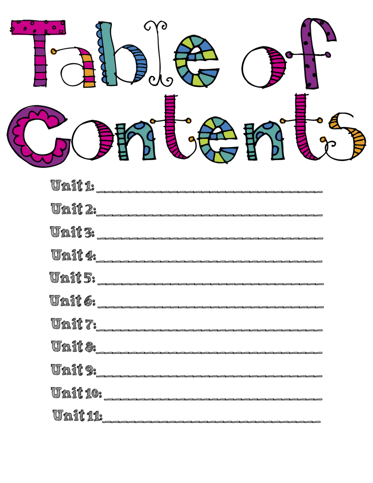 Table Of Contents Clipart 20 Free Cliparts Download Images On