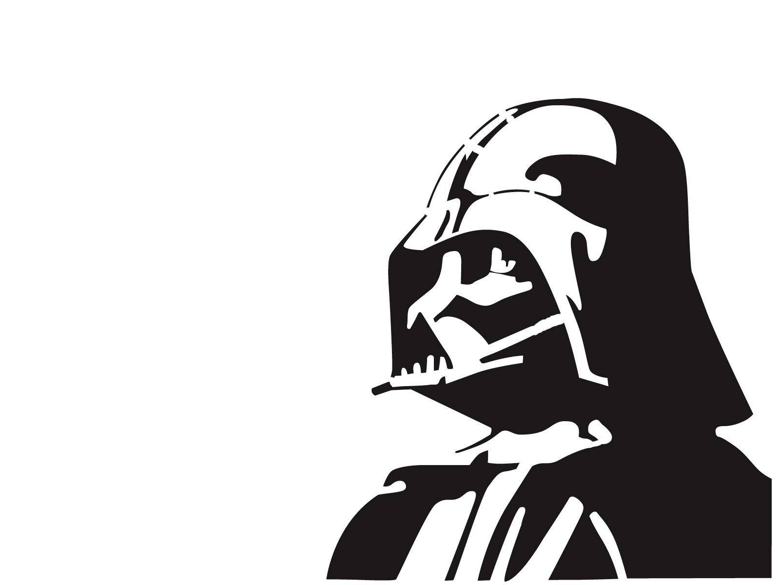 Darth Vader Clipart Outline 20 Free Cliparts Download Images On 