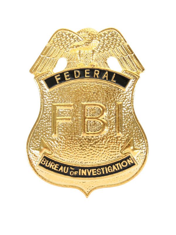Printable Fbi Badge