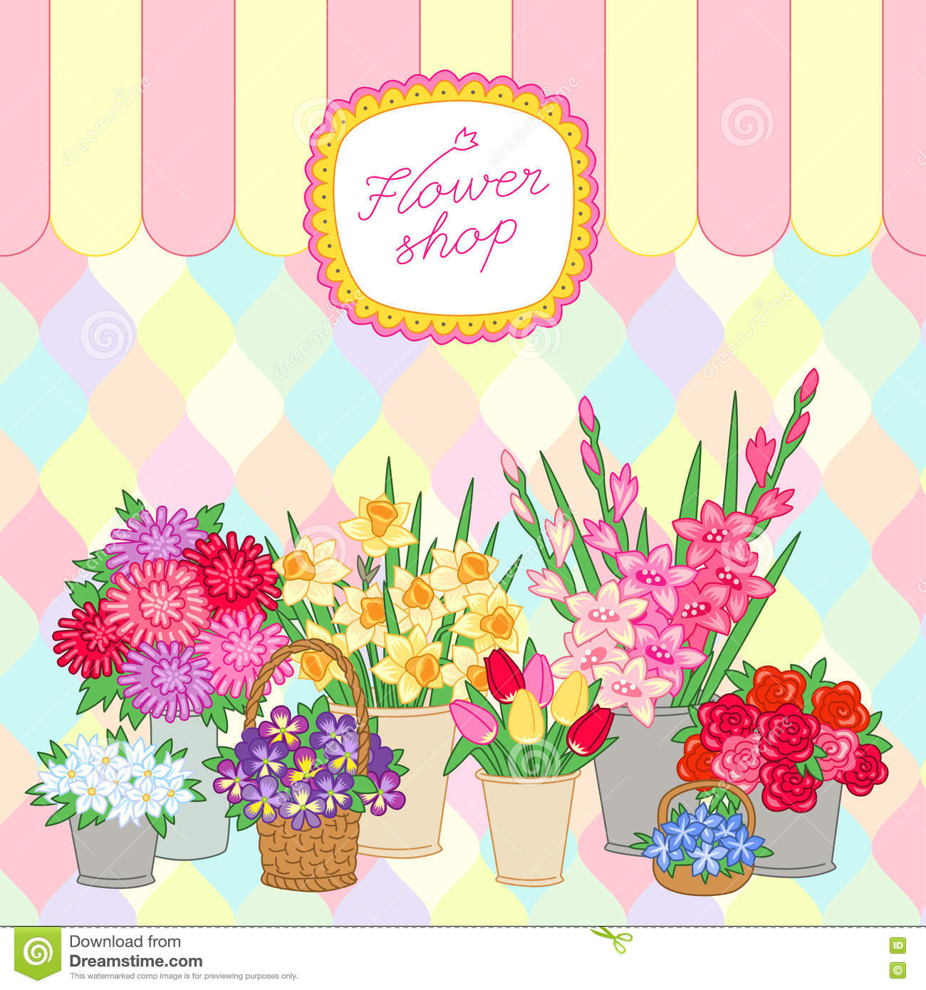 Flower market clipart 20 free Cliparts | Download images on Clipground 2024