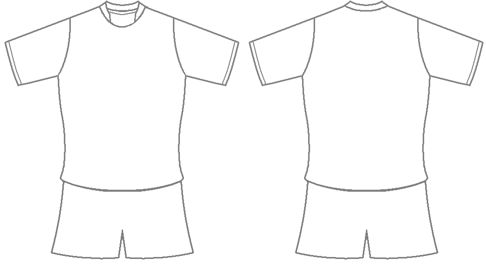 Blank Soccer Jersey Template