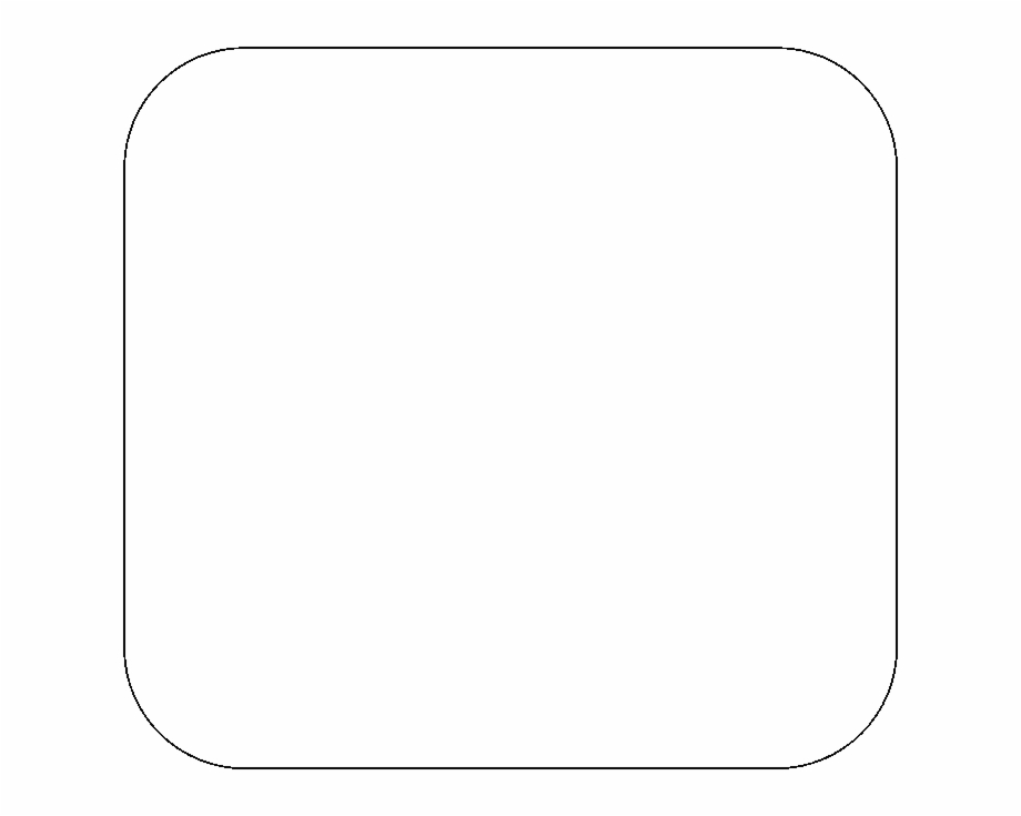 Square Of Rounded Corners Free Shapes Icons Riset
