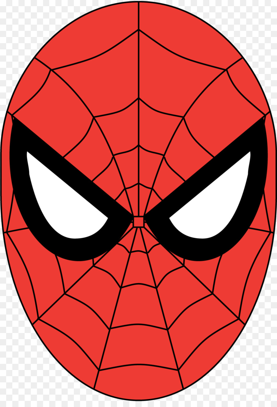Spiderman Face Printable