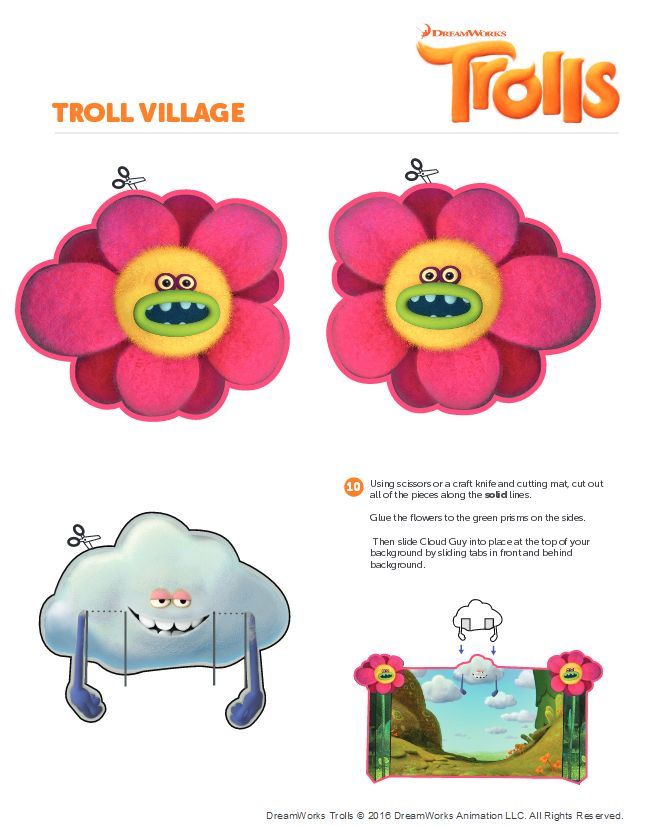 Trolls Flowers Clipart 10 Free Cliparts Download Images On Clipground 